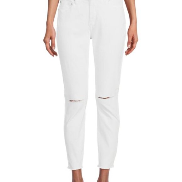 Cavalli Class | Jeans | Cavalli Class White Knee Cutout Jeans Size 27 ...